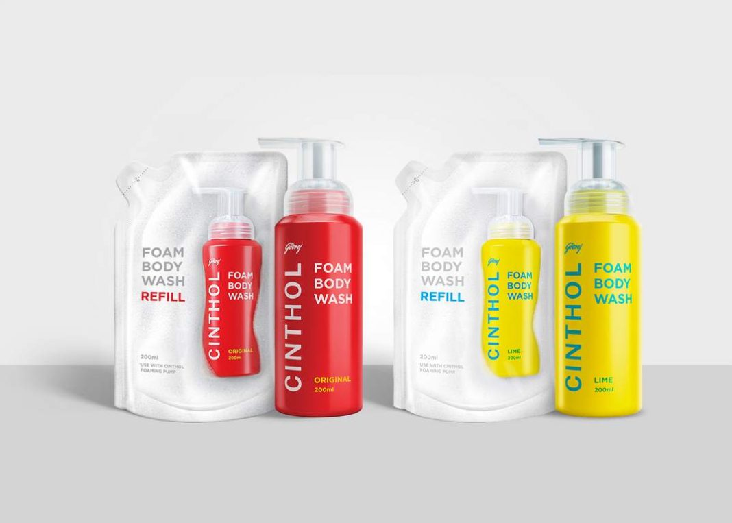 Godrej Consumer Products Launches Cinthol Foam Bodywash for a ...