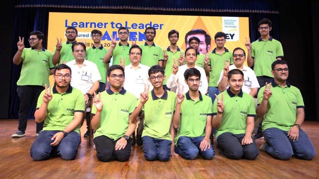 JEE Main 2025 Result: Allen's 31 Students Shine in Top-100 - NRI News