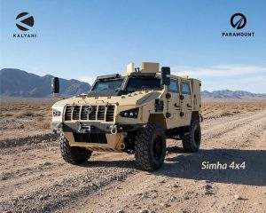 Kalyani Strategic Systems and Paramount Launch Simha 4x4 - NRI News